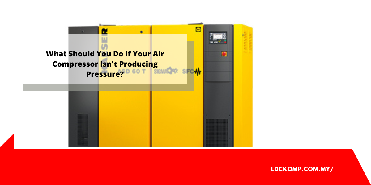 What Should You Do If Your Air Compressor Isn't Producing Pressure ...